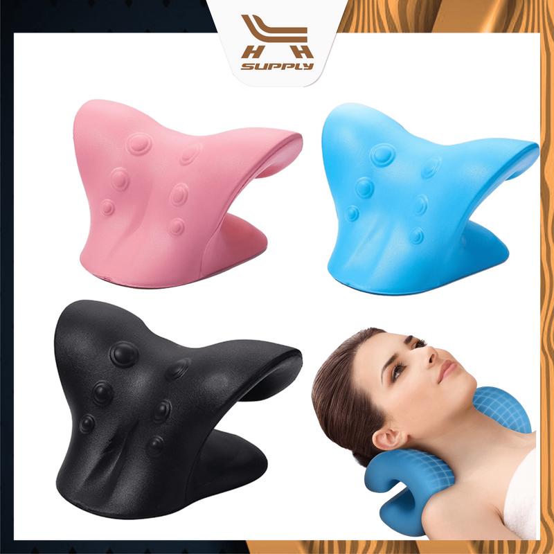LH Bantal Urut Leher Bahu Leher Peranti Traksi Kiropraktik Serviks ...