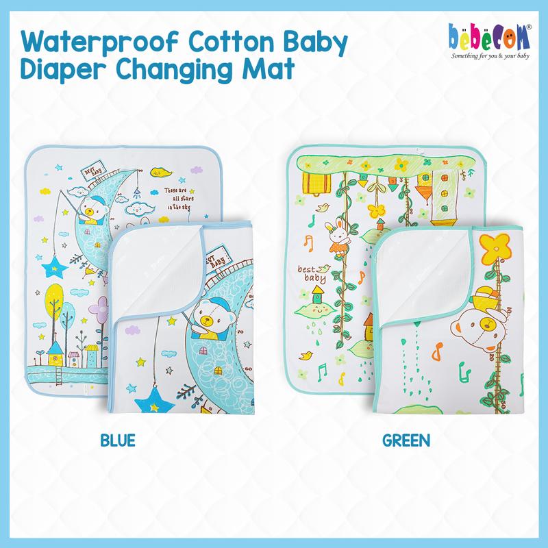 Waterproof Cotton Baby Diaper Changing Mat For Kids Portable - TikTok ...