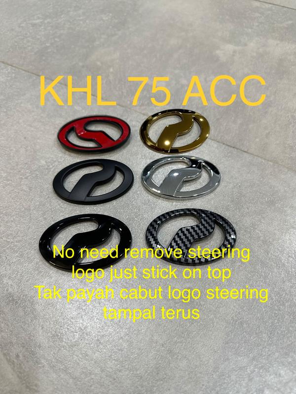 Perodua steering emblem logo tampal terus tak payah cabut - TikTok Shop ...