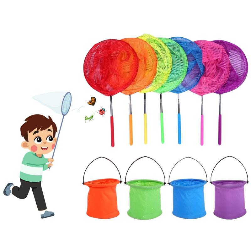 (EXTENDABLE NET) FishMyX Fishing Net Foldable Bucket Water Bucket ...