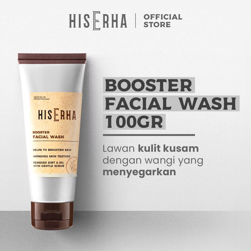 HISERHA Booster Facial Wash 40G/100G - Face Wash untuk kulit - Shop ...