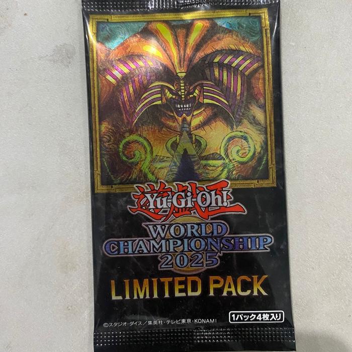 Jual Limited Pack World Championship 2025 Yugioh Ocg Jp Kota