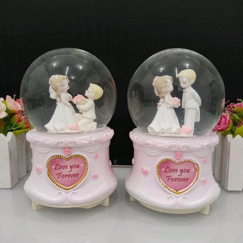 Snowball Pajangan Bola Musik Air Bola Musik Salju Large (XL 100) - Shop ...