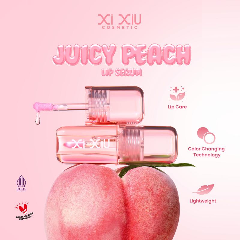 Xi XiU Juicy Peach Lip Serum | Moisturizing & Nourishing Lip Care ...