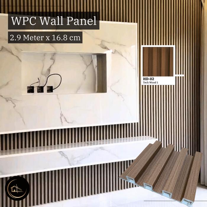 Promo WPC Wall Panel / Wood Panel WPC / Wall Panel PVC / Kisi-Kisi Kayu ...