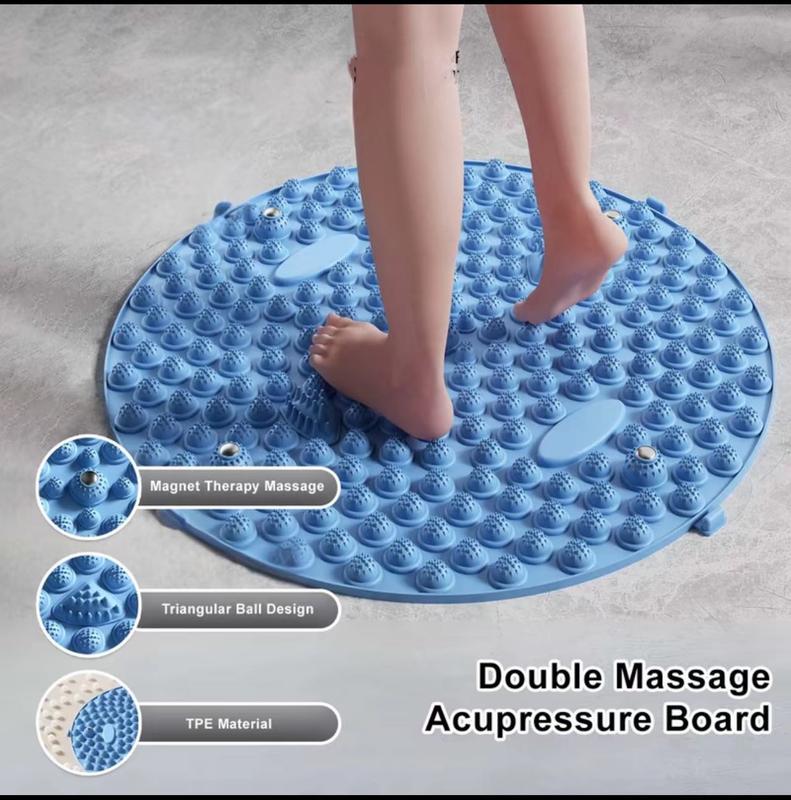 Shiatsu board, thickened round foot pad, foot acupoints, meridian ...
