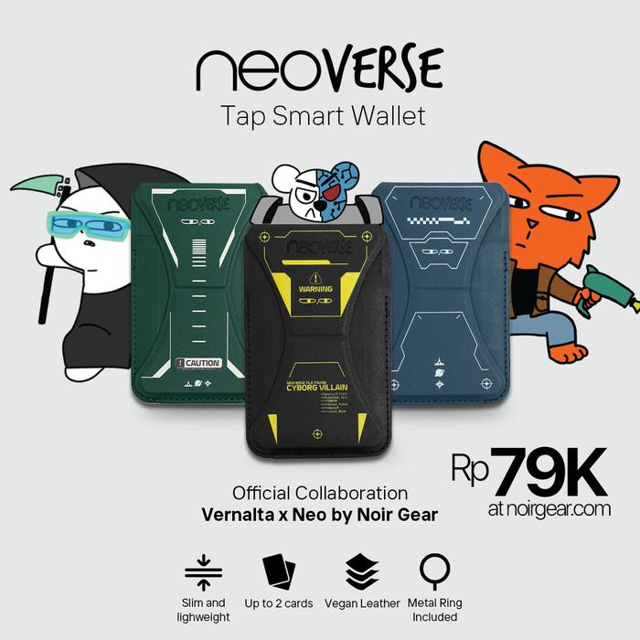 Promo Neo Tap x Vernalta Neoverse Edition - Magnetic Smartphone Leather ...
