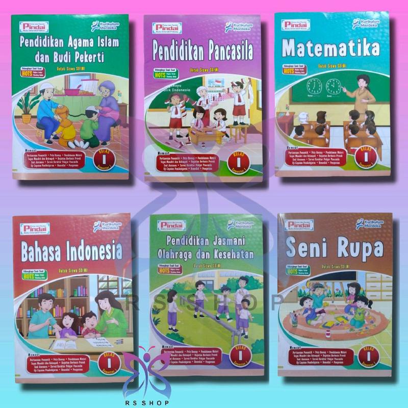 LKS Pindai Kelas 1 SD Semester 1 Kurikulum Merdeka "CV. Arya - Shop | Tokopedia