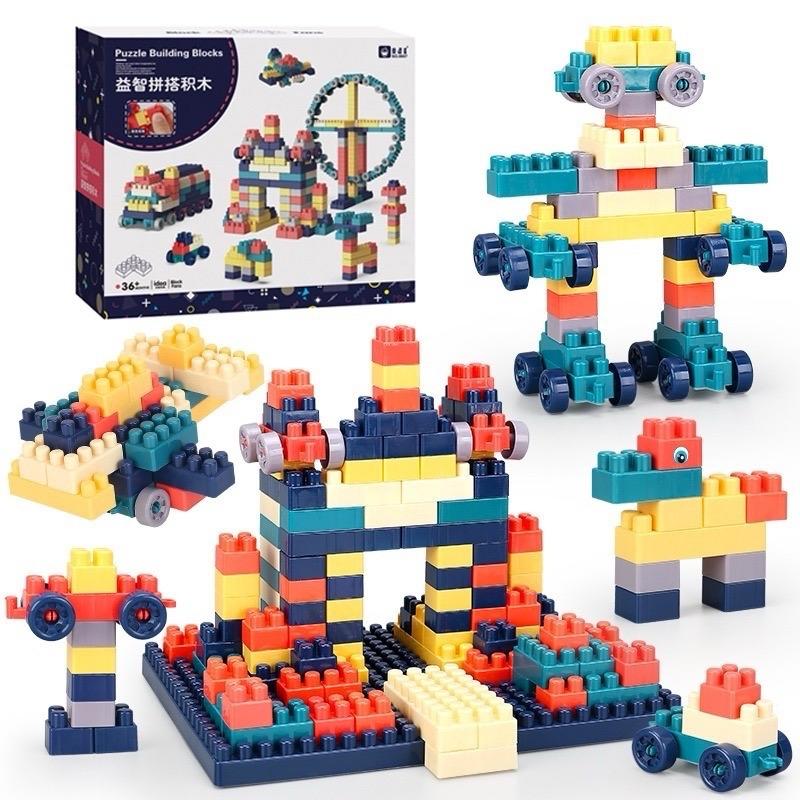 Mainan Balok Susun Edukasi Anak Brick Batok Susun Block Paradise - Shop ...