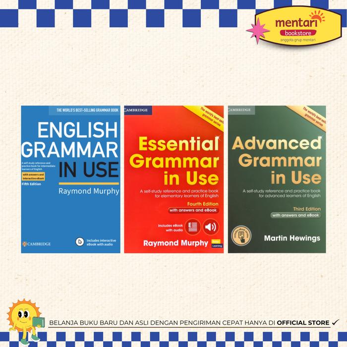 Promo Cambridge Grammar in Use with E-Book, Answers, & Audio | Buku ...