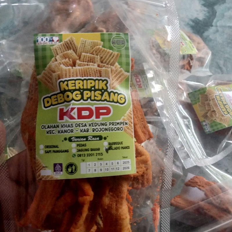 keripik debog/pelepah pisang/pohon pisang isi 50g. - Shop | Tokopedia