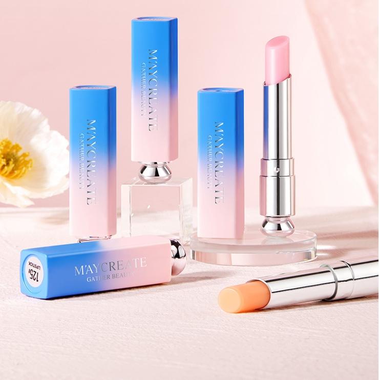 Gradient Moisturizing Lip Balm Color Changing Plant Base Formula ...