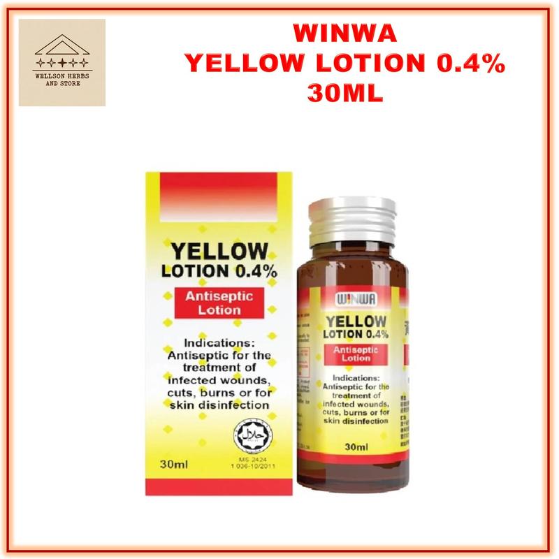 Losyen Antiseptik WINWA Kuning 0.4% 30ML - TikTok Shop Malaysia