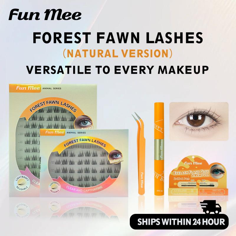 Animal Series Forest Fawn Natural Version Lashes 10-12mm D Curl ...
