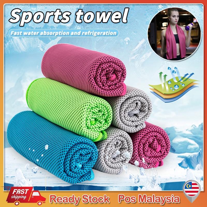 Sports towel Quick dry towel wicks sweat jogging gym cycling - TikTok ...