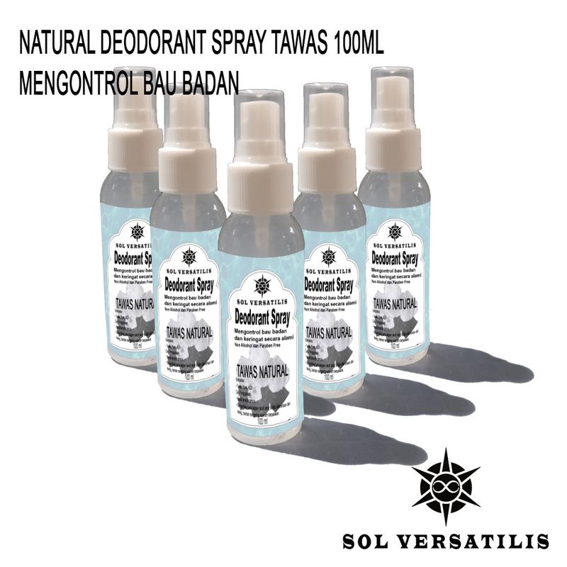 Sol Versatilis - Natural Deodorant Spray Tawas 100mL Deodora - Shop ...