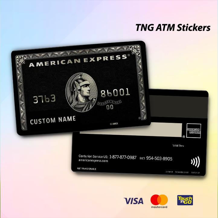 AMERICAN EXPRESS AMEX ATM / TNG STICKER- Sticker Card Touch - TikTok ...
