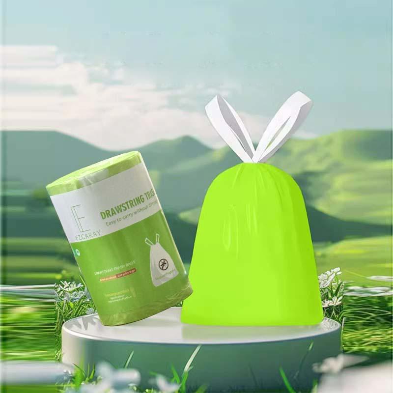 Disposable Mugwort Thickened Drawstring Trash Bag/ Garbage Bag - TikTok ...
