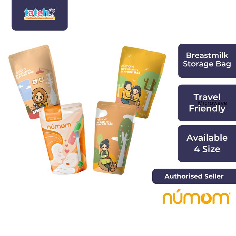 NUMOM BREASTMILK STORAGE BAGS - 3.4oz | 5oz | 7oz | 12oz - TikTok Shop ...