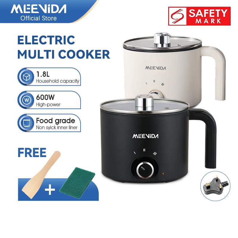 【SG Ready Stock】Meevida1.8L electric cooker, all-in-one pot, - TikTok ...