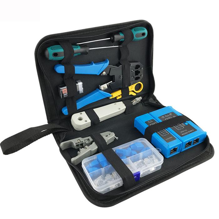 Jual Tool Kit Network Cable Production Test Network Repair Combination ...