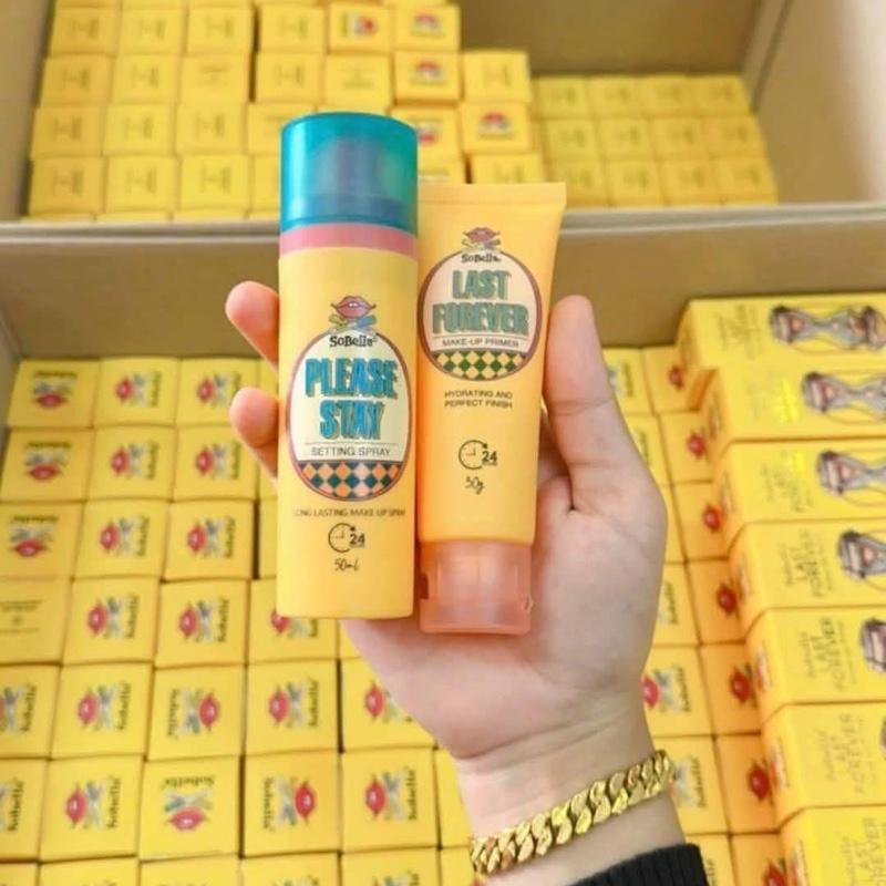 SOBELLA PRIMER,SETTING SPARY & MOISTURAIZER(Makeup 3in1) - TikTok Shop ...