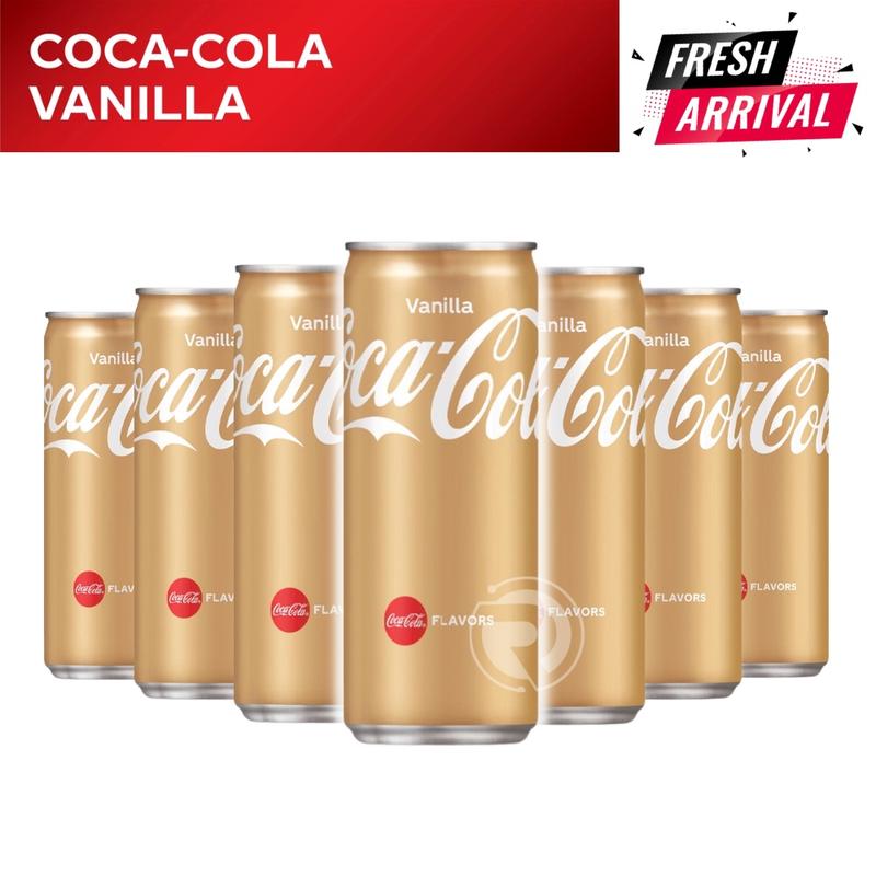 (NEW) Coca-Cola Vanilla Coke Carton (320ml x 24 Cans) - TikTok Shop ...