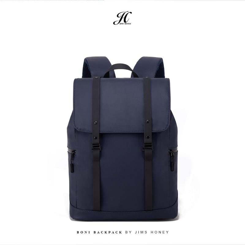 JIMS HONEY Boni Backpack Tas Ransel Unisex Kulit Sekolah Kuliah - Shop ...
