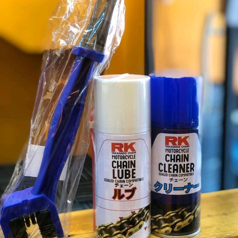 RK CHAIN CLEANER, RK CHAIN LUBE SPRAY 100ML - TikTok Shop Malaysia