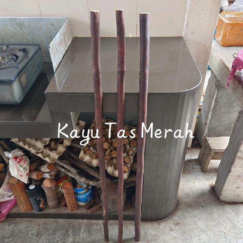 Combo Tongkat 3 (Kayu Tas Merah, Kayu Tas Hitam, Larak Salah) - TikTok ...