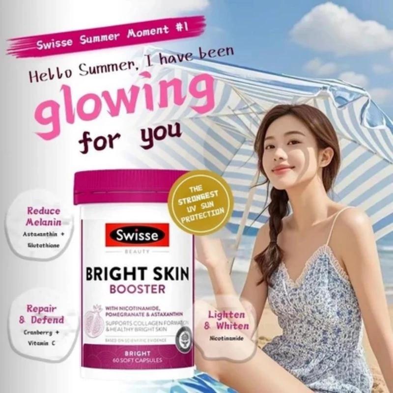 Swisse Bright Skin Booster 60 Soft Capsules Kulit Cerah Dengan - Shop ...