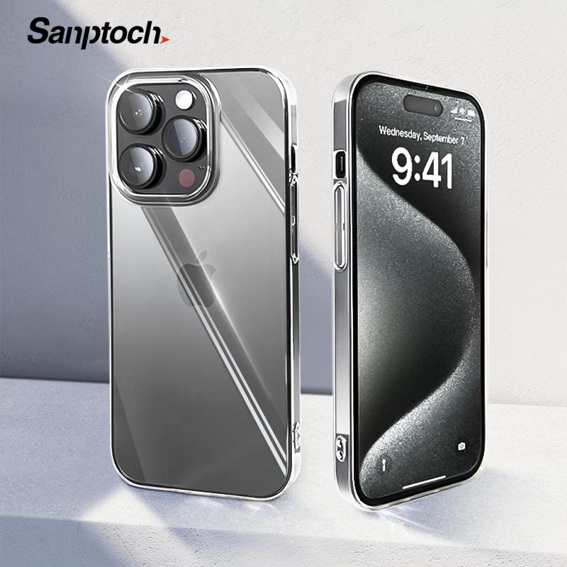 Sanptoch Ultra Slim Crystal Clear Phone Case For iPhone 16 / - TikTok ...
