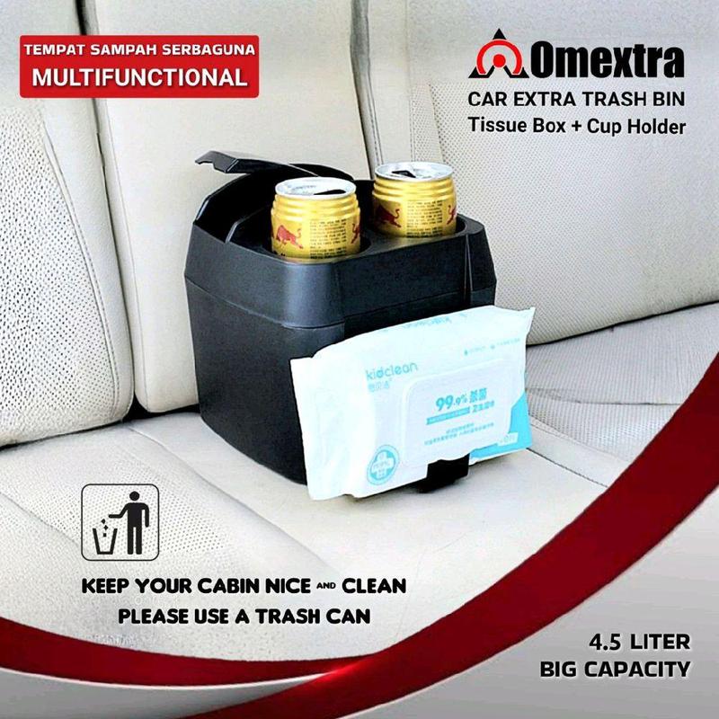 Tempat Sampah Duduk Omextra Car Trash Can Tempat Sampah Mobil Besar ...