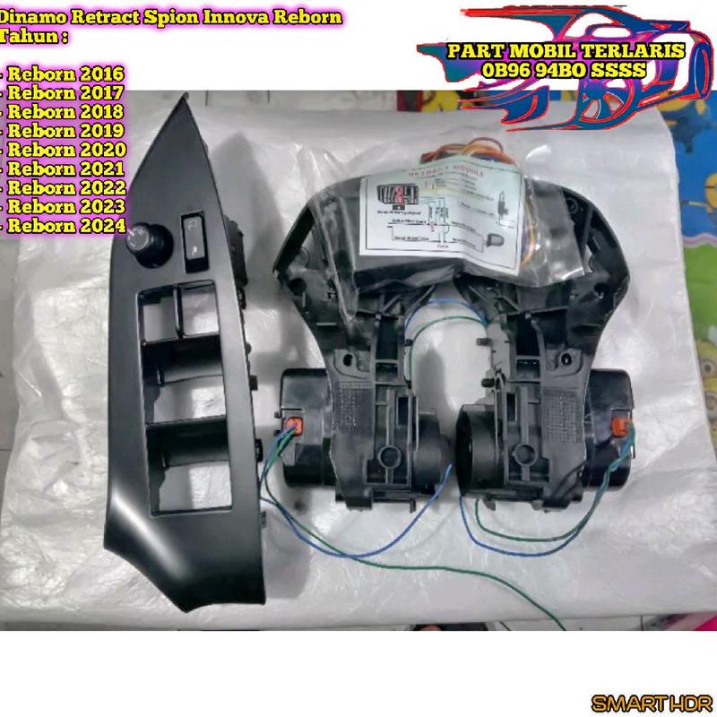 Retract Spion Lipat INNOVA REBORN Set Komplit 2016-2025 PNP ( Live ...