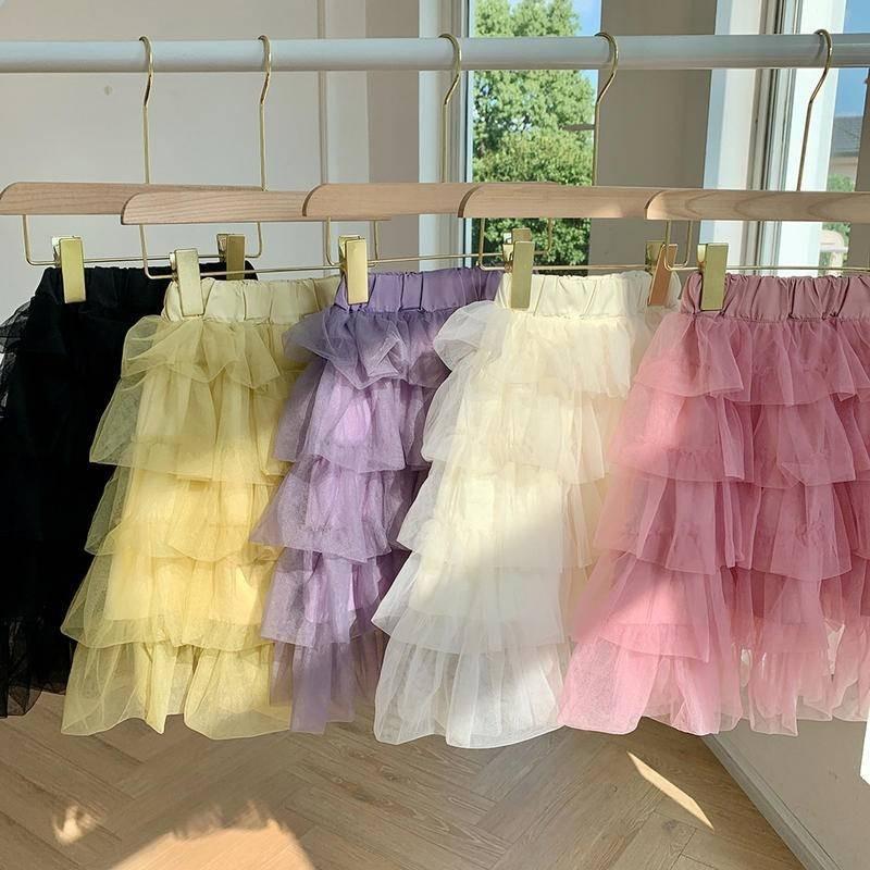 KL READY STOCK Children's Cake Layer Tutu Skirts Soft Mesh - TikTok ...