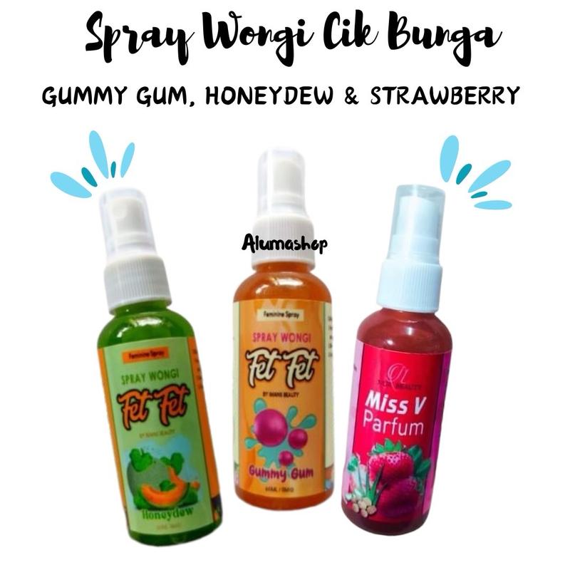 Spray cik bunga Spray wongi cik bunga Spray Parfum haruman Strawberry ...