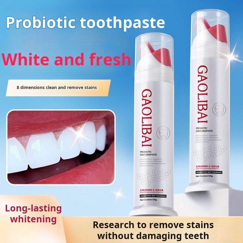 Gaolibai Double Whitening Probiotic Toothpaste Seaweed Activ - TikTok ...