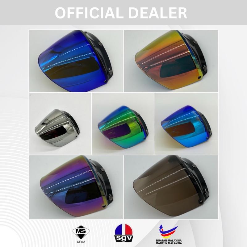 Visor Sgv Cap 2 for SGV helmet - TikTok Shop Malaysia
