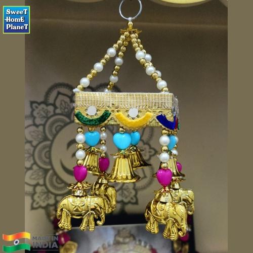 Small Traditional Jhumar Elephant Fringe Trim Beads Colorful - TikTok ...
