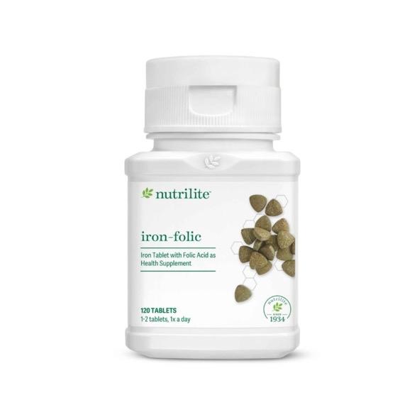 (READY STOCK) AMWAY AUTHENTIC Nutrilite Iron Folic - 120 Tab - TikTok ...