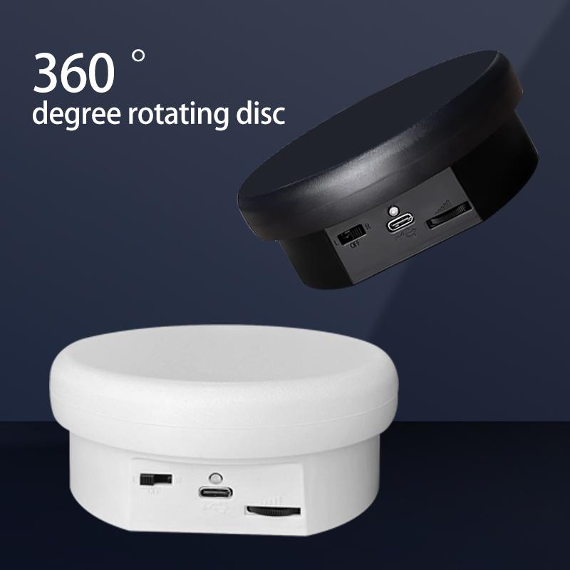 12cm electric rotating display turntable with 360 degree rotation ...
