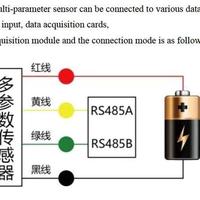 Jual RS485 Soil NPK PH Temp Kelembaban Sensor Tester 4 dalam 1 Sensor ...