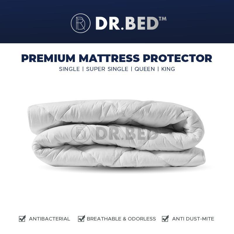 Dr. Bed PREMIUM Mattress Protector: A Layer of Protection & Comfort ...