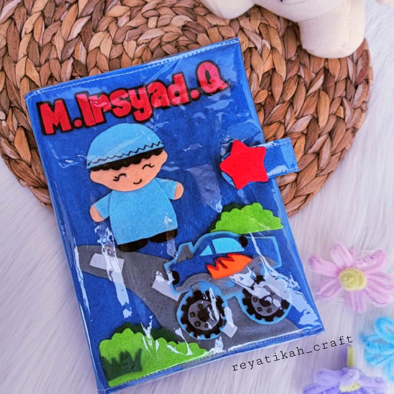 sampul buku PRESTASI, sampul flanel, sampul costum, hadiah anak - Shop ...