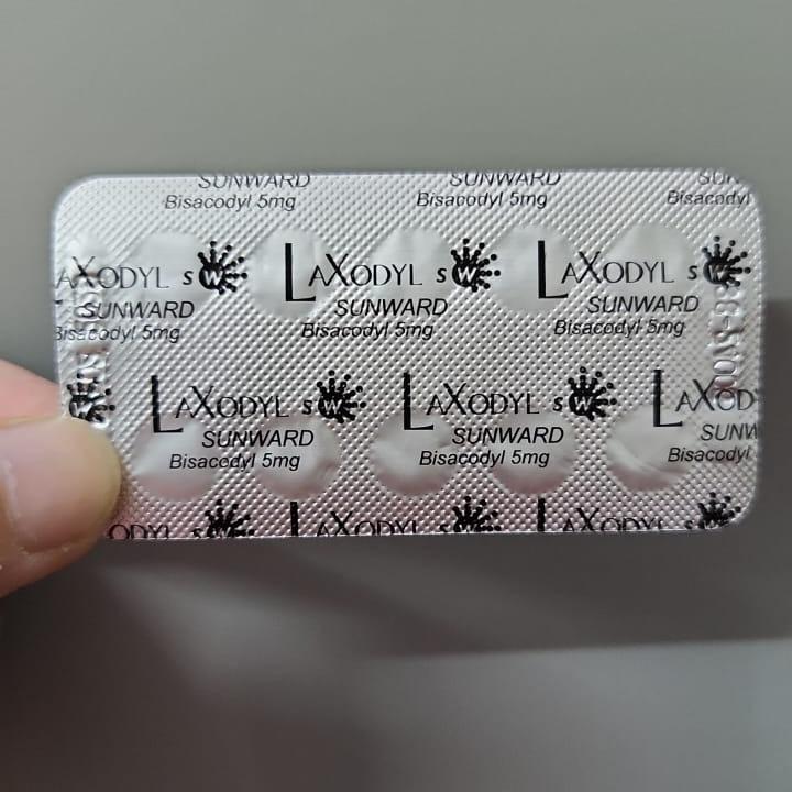 LAXODYL TABLET 5MG (SAME AS DULCOLAX TAB) SEMBELIT 10's - TikTok Shop ...