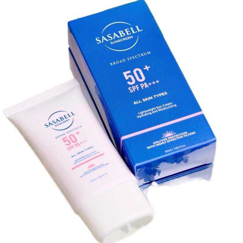 SASABELL SUNSCREEN SPF50+ PA+++++ 50ml Skincare - TikTok Shop Malaysia