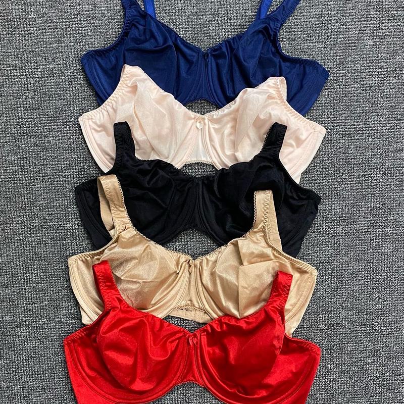 Bra Wanita Kawat Tanpa Busa Full Cup Model Polos Lembut CURVATION ...