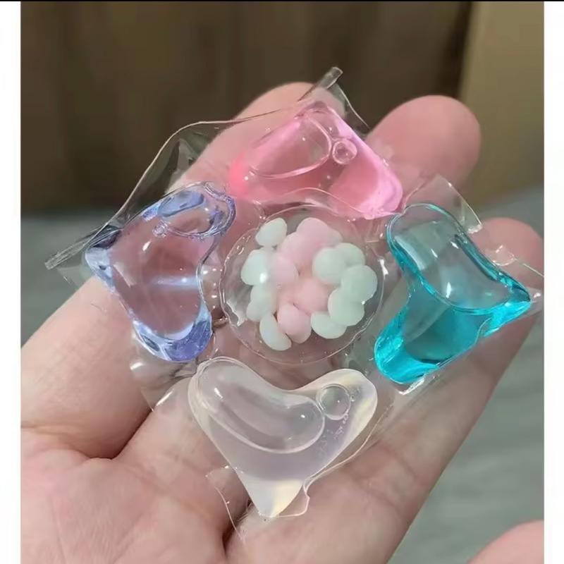 100pcs 5in1 Laundry Gel Pods Beads Detergent Booster Laundry - TikTok ...