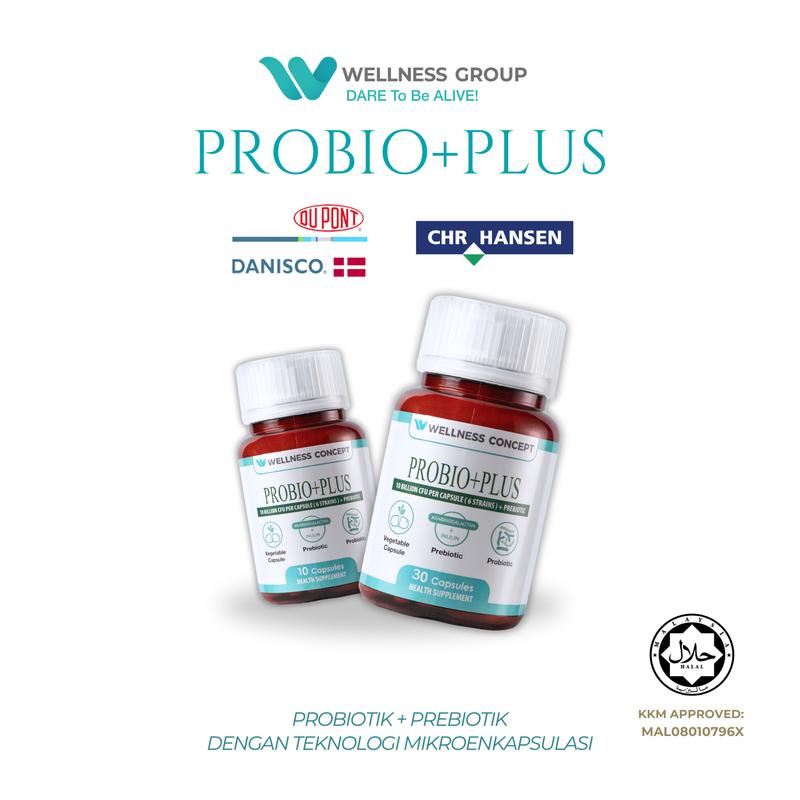 PROBIO+PLUS (Probiotic Prebiotic) Lactobacillus & Bifidobacterium - TikTok Shop Malaysia