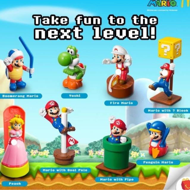 Jual MAINAN HAPPY MEAL MCDONALDS SUPER MARIO BROS TAHUN 2014 - YOSHI ...